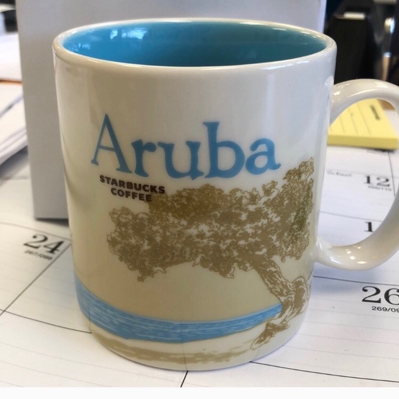 Starbucks | Kitchen | Starbucks Aruba You Are Here Series Coffee Mug ...